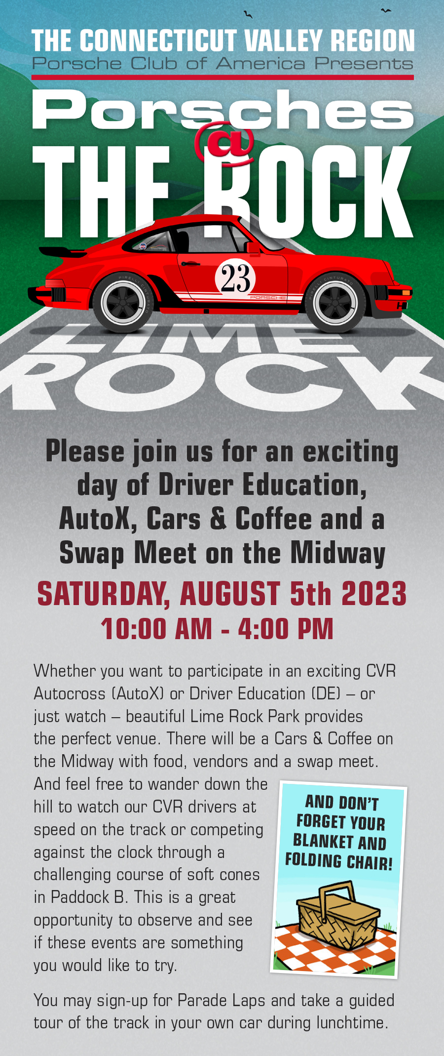 Porsches@TheRock | The Porsche Club of America