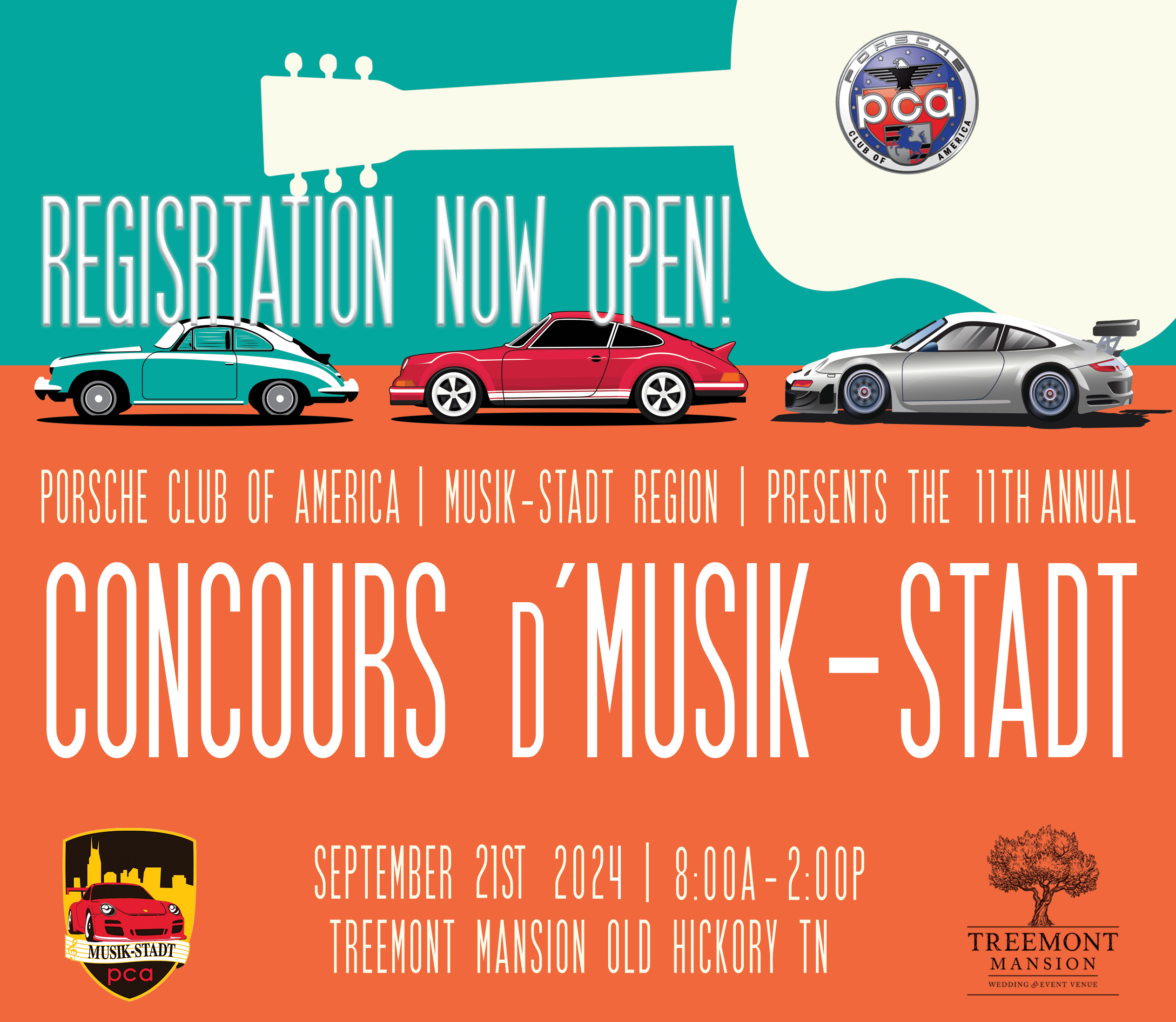 11th Annual Concours d’ Musik-Stadt | The Porsche Club of America